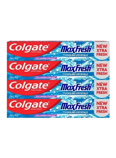 Max Fresh Cool Mint Gel Toothpaste For Fresh Breath With Cooling ...