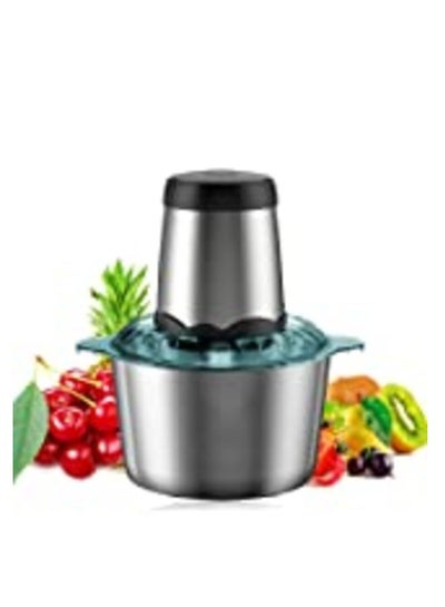 Food Chopper Multifunctional Stainless Steel Food Processor Vegetable Chopper Electric Meat ...