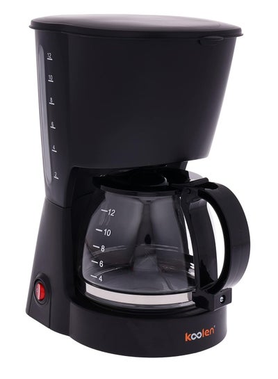 Koolen Coffee Maker With Filter 1 Litre Capacity Black price in Saudi ...