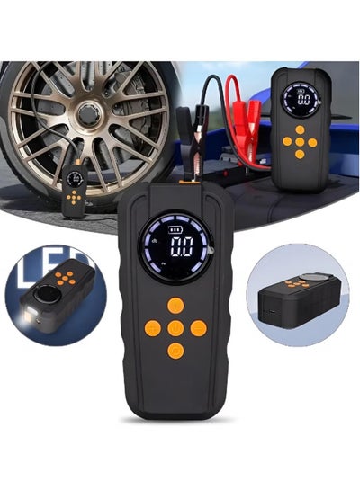 Car Battery Jump Starter | Portable 12V Charger with LED Light, Quick ...