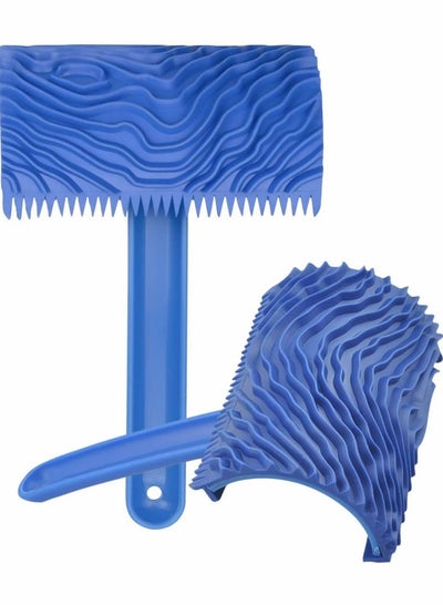 Wood Texture Roller Graining Tool, Rubber Graining DIY Art Wallpaper ...