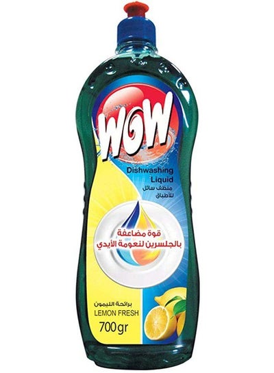 سعر Wow Dishwashing Liquid Lemon Fresh With Glycerin- 700 Gram فى مصر ...