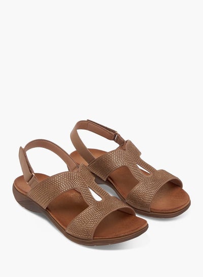 Women's Embellished Sandals with Hook and Loop Closure Ramadan ...