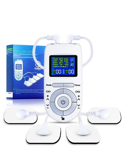Advanced TENS & EMS Muscle Stimulator - Pain Relief and Recovery System ...