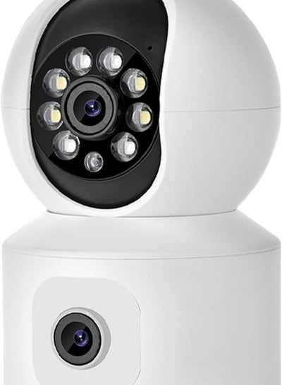 Vbestlife Dual Lens 1080P WiFi Security Camera Indoor 360 PTZ Motion ...