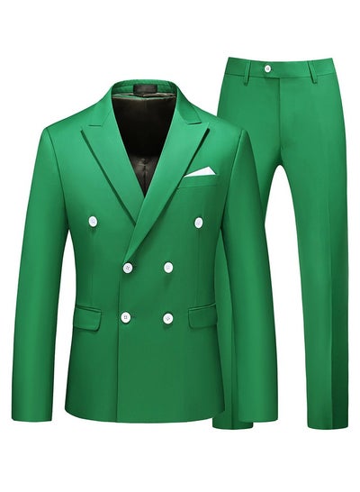 New Slim Fit Suit Set With Two Pieces price in UAE | Noon UAE | kanbkam