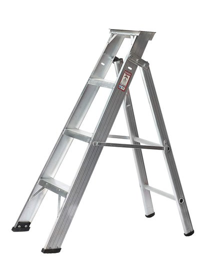 Zamil Dual Purpose Heavy Duty Aluminum Ladder 4 Step price in Saudi ...