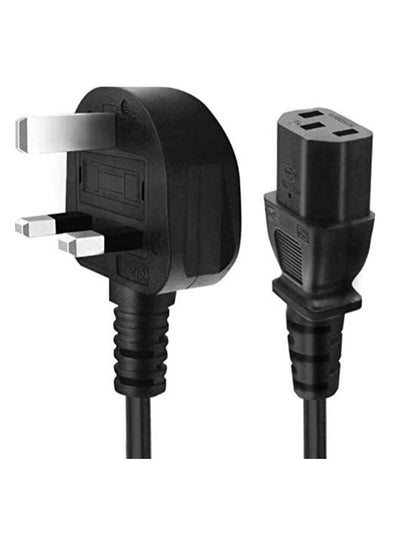 Power Cable PC 3M (10ft) –UK power cord with fuse Heavy Duty 3-Prong AC ...