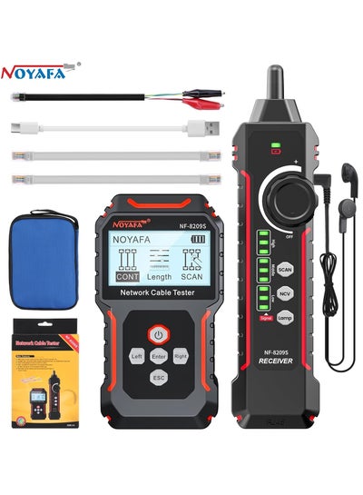 NF-8209S Network Cable Tester, Ethernet Cable Tester with PoE,NCV,Cable ...
