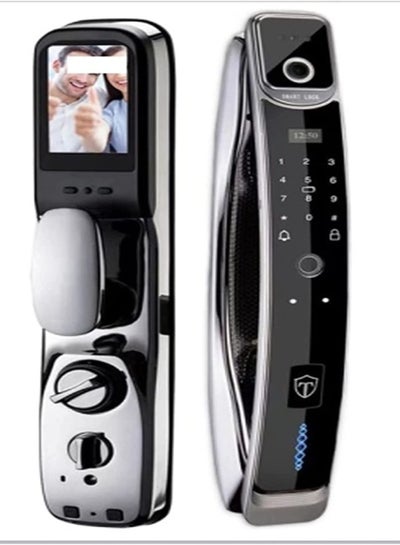 سعر 3D Face Real-time Intercom Smart Door Lock Security Face Camera Intelligent Fingerprint ...