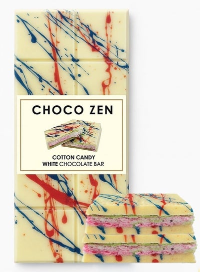 Choco Zen Cotton Candy White Chocolate Bar 170g price in UAE | Noon UAE ...