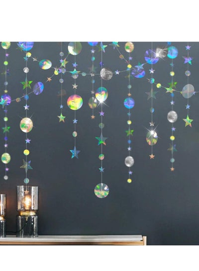 Star Party Decoration Iridescent Supplies Holographic Twinkle Little ...