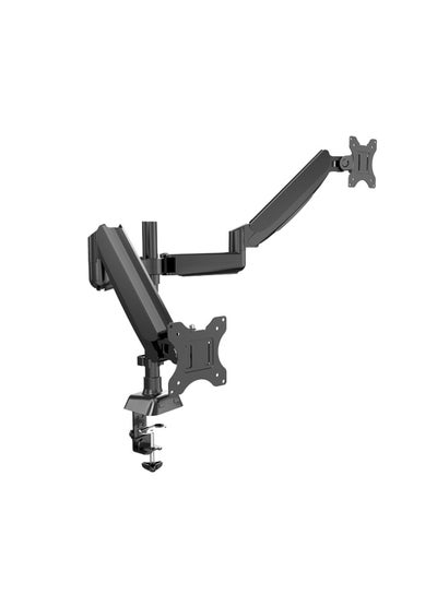 Dual Monitor Stand for 17-32 Inch Monitors,Desktop Gas Spring Lifts and ...