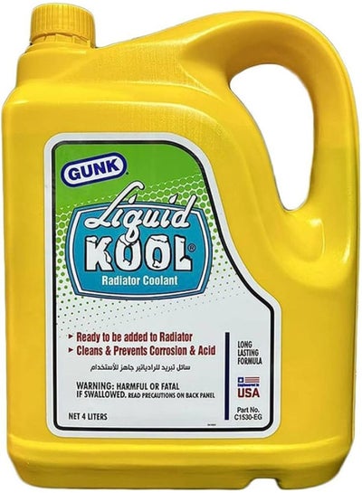 سعر Gunk Liquid Kool Green 10% Radiator Coolant 4 Liters فى مصر | نون ...