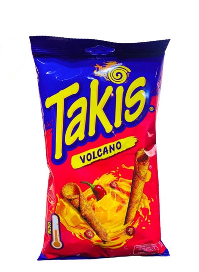 TAKIS - ROLLED CHIPS - VOLCANO - 90G price in Egypt | Noon Egypt | kanbkam