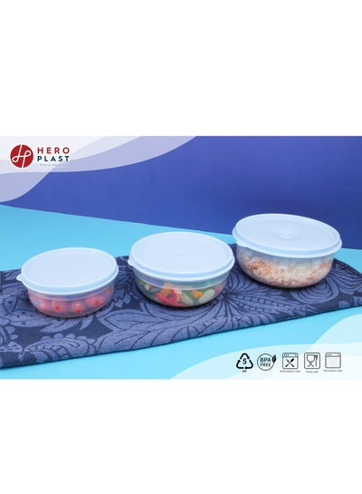 سعر Hero Plast 3 Pieces Round fridge Set فى مصر | نون مصر | كان بكام