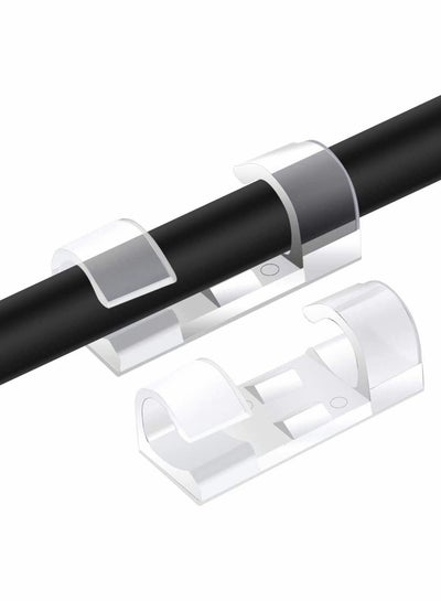 Cable Management Clips 40Pcs Self Adhesive Cable Clips Wire, SANNOBEL ...