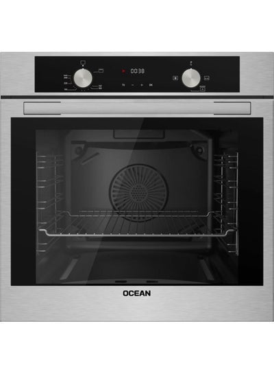 Ocean OOGR65IBECF2SVC, Built‑in Digital Gas Oven with Grill, 60 cm, 69 ...