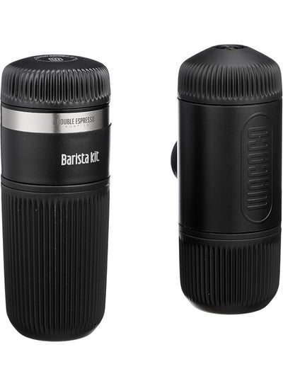 Nanopresso Espresso Machine with Barista Kit by Wacaco - Black Plastic ...