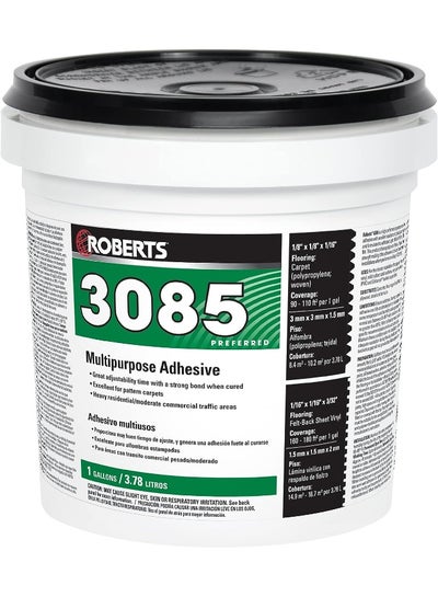 3085-1 Multipurpose Carpet and Felt Back Vinyl Adhesive, 1 Gallon price ...