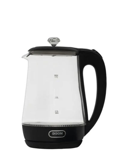 EDISON Electric Kettle Glass 1.7L 2200W price in Egypt | Noon Egypt ...