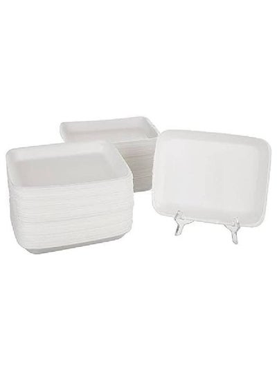 Disposable Foam Dishes (100 PCS) price in Egypt | Noon Egypt | kanbkam