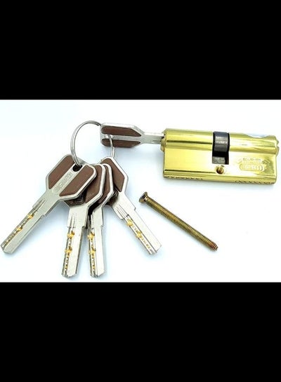 Msvilla lock cylinder ISO9001, 5 computer keys with rubber grip ...