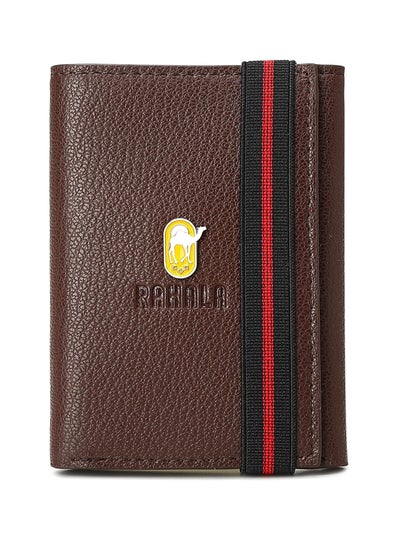 سعر Rahala Premium Men's Leather Trifold Wallet (Brown) - No:RA101 فى مصر | نون مصر | كان بكام