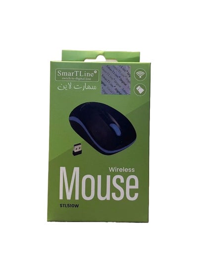 Wireless MOUSE SmarTLine (STL510W) Red black color price in Saudi ...
