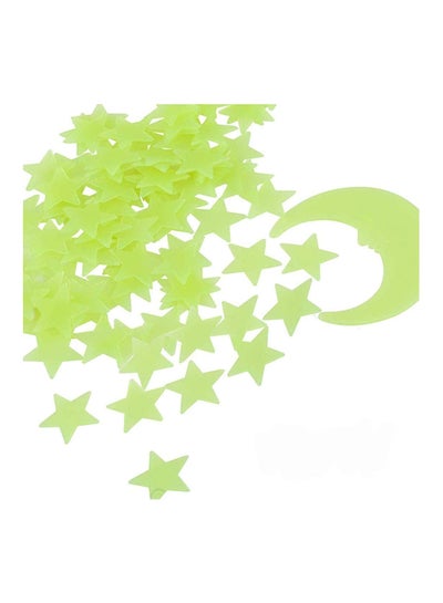 Glow in The Dark Stars Stickers for Ceiling Adhesive 200pcs 3D Glowing ...