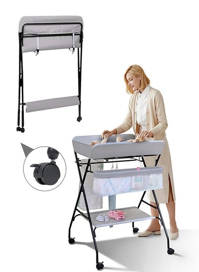 Baby Changing Table Baby Changing Table Baby Storage Rack with ...