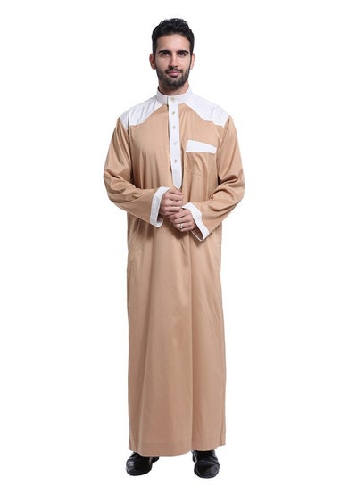Middle Eastern Men's Muslim Long Robe TH803 price in Saudi Arabia ...