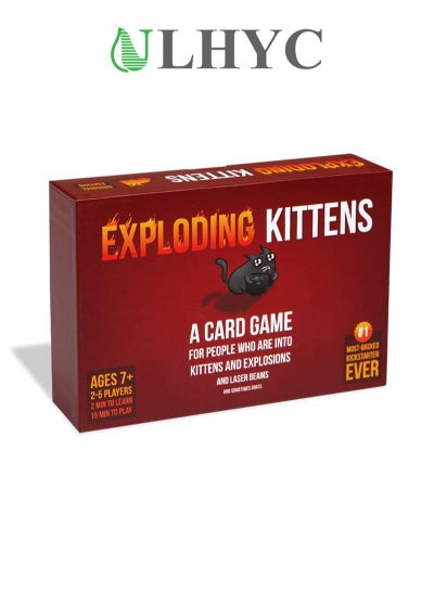 Exploding Kittens Card Game Family Friendly Party Games Card Games For ...