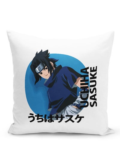 Naruto Throw Pillow Sasuke Uchiha Couch Cushion Konohagakure's Uchiha ...