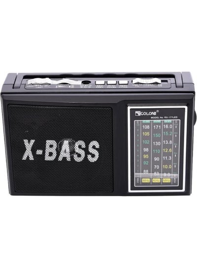 Rx-177 Radio Am-Fm-Sw With 2 Emergency Led Light, Support Sd Card And ...