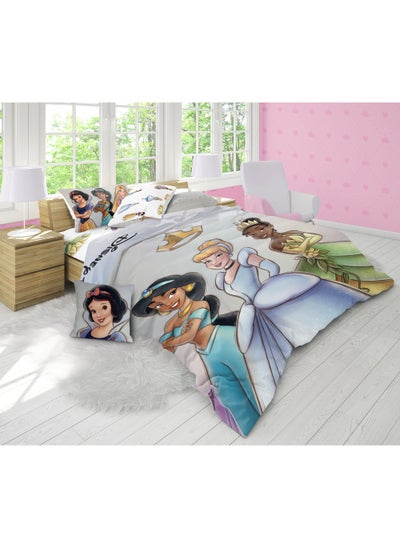 Disney Princess 4 Pcs Kids Bedding Set - Super Soft & Fade Resistant ...