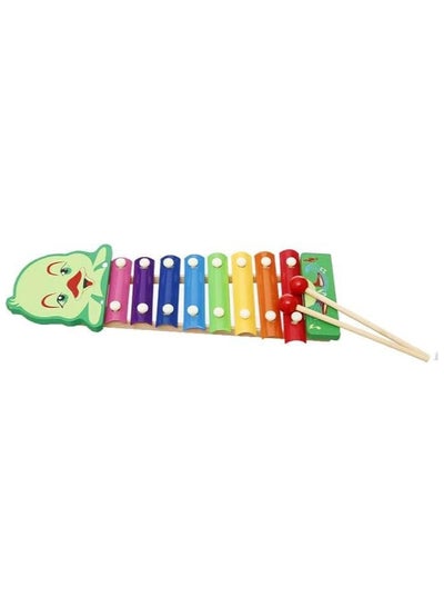 Wooden xylophone toy shapes, creative wooden musical instruments, 8 ...