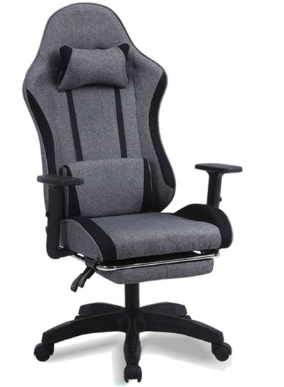 Ergonomic Gaming Chair with Footrest and Lumbar Support High Back ...