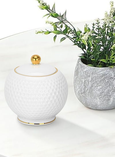 Sugar Pot 260ml, Noemi Series Porcelain Sweetener Dispenser For Tea and ...