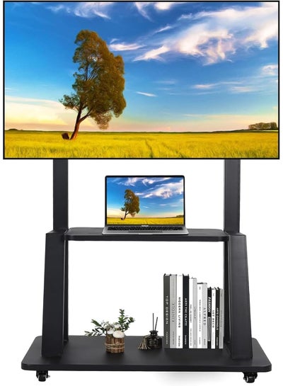 Mobile Rotating TV Stand 32-70 Inch – Adjustable Height, Lockable ...
