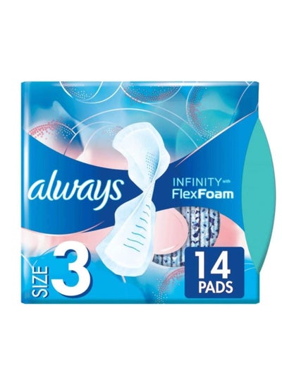 Zero feel day sanitary pads with wings size 3 price in UAE | Noon UAE ...