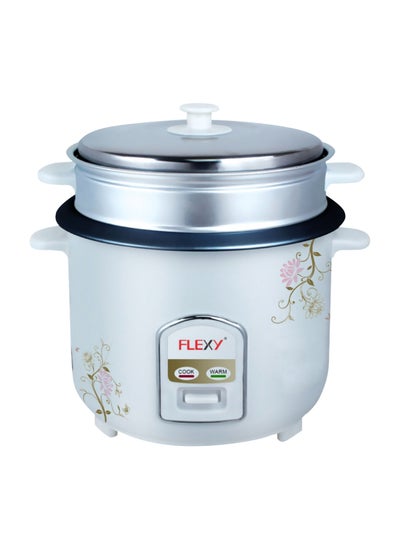 Flexy 1 Liter 400W Electric Rice Cooker With Steamer Non-Stick Inner ...