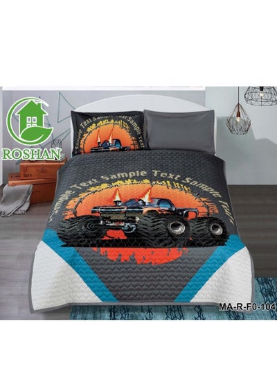 4-Piece Kids Graphic Compressed Bed Comforter Set price in Saudi Arabia ...