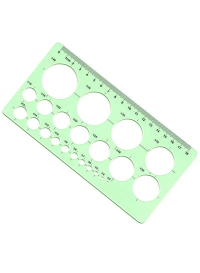 Circle Templates Drafting Tools Measuring Geometry Ruler Plastic ...