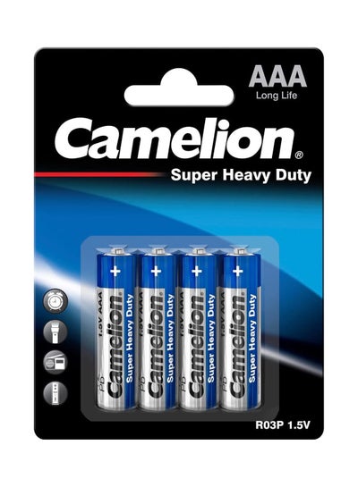 Camelion Super Heavy Duty Batteries R03-Micro-Pack of 4 x12 price in ...