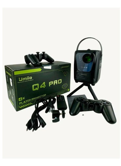 Umiio Q4 Pro Android Player Projector 4K Resolution Portable ...