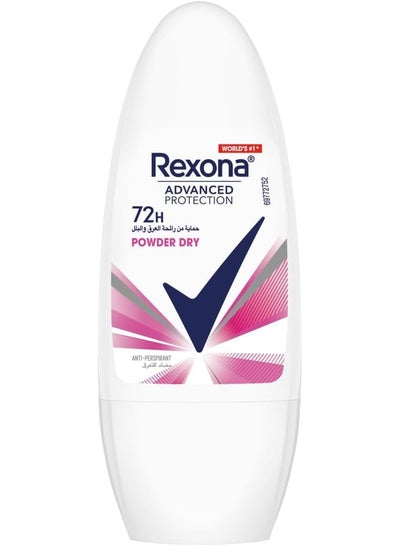 Rexona Women Advanced Protection 72h Antiperspirant Powder Dry Roll On ...
