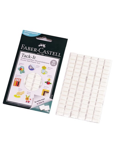 90-Piece Adhesive Tack-It Reusable Removable Adhesive Tacky Putty Tack ...