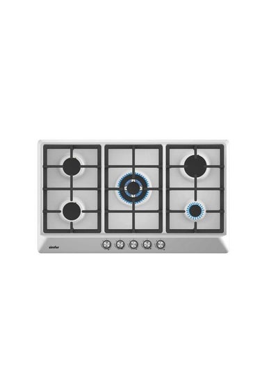سعر 304 - Built in 90 Cm Hob - Stainless Steel- Front control Panel ...