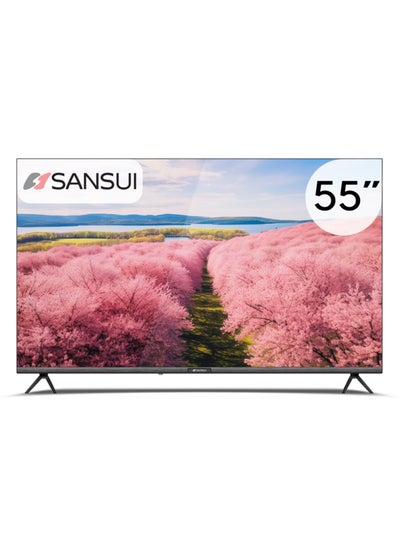 SANSUI 55" WebOS powered 4K Edgeless UHD LED SMART TV with ThinQ AI ...